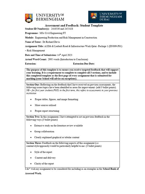 Group 31 Risk Management Coursework Final Submission Pdf