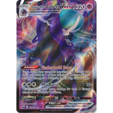 Shadow Rider Calyrex Vmax 075 198 Ultra Rare Shopee Malaysia