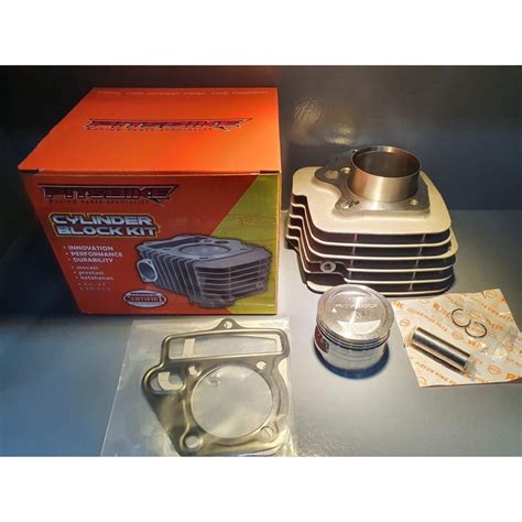 Pitsbike Cylinder Block Bore Kit Steel Wave100r Wave100 53mm 56mm
