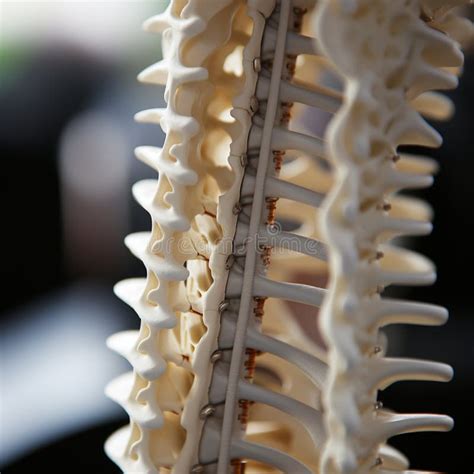 A Detailed Anatomy Of The Spine Model Is Displayed Offering Insight