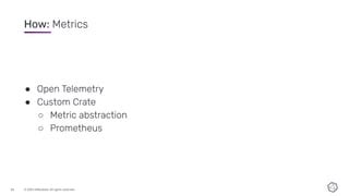 Observability Of Influxdb Iox Tracing Metrics And System Tables Ppt