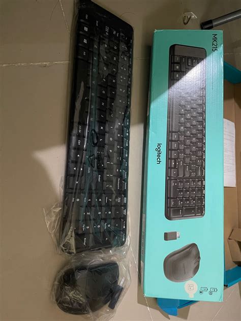 Logitech Mk215 Computers Tech Parts Accessories Computer Keyboard On Carousell