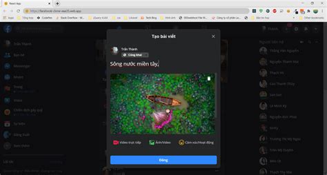 Github Thangvannguyenclone Facebook Clone Facebook With Reactjs