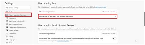 How To Automatically Clear Cache On Exit With Microsoft Edge