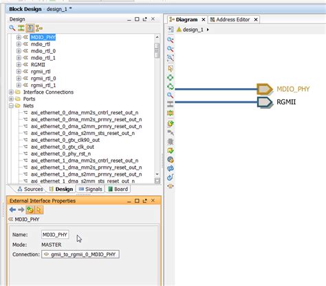 Using Axi Ethernet Subsystem And Gmii To Rgmii In A Multi Port Ethernet