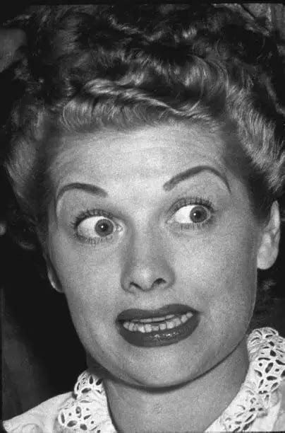 Candid Of Actress Comedienne Lucille Ball 1948 Old Photo Eur 656