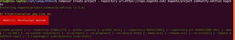 Magento23 I Am Getting An Error Installing Magento 2 Using The