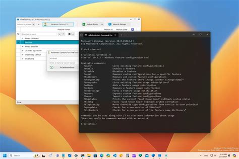 Whats Vivetool And How To Enable Hidden Features On Windows 11 Pureinfotech