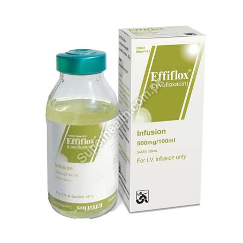 Effiflox 500mg/100ml Inj | Super Health