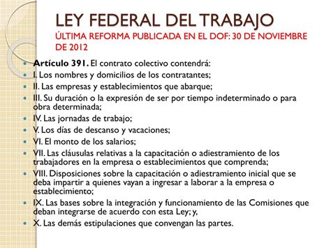 Remuneraciones De Acuerdo A La Ley Federal Del Trabajo Prima Dominical