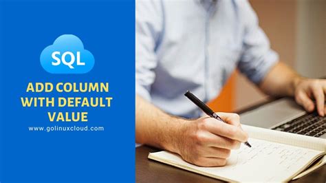 sql add column with default value to an existing table [solved