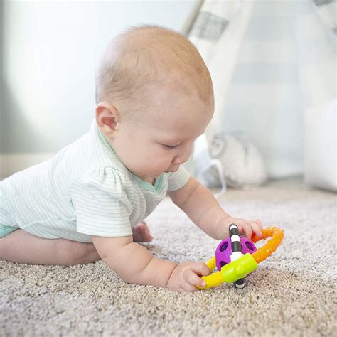 Sassy Spin And Chew Ring Rattle Storx