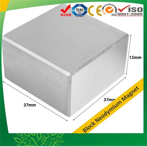 N Ndfeb Magnet Block X X Mm Neodymium Magnet