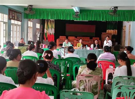 ရန်ကင်းမြို့နယ်ရှိ အခြေခံပညာကျောင်းများ အောင်ချက်မြင့်မားရေးဆွေးနွေး Myanmarnationalpost