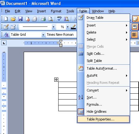 Change The Cell Margin In A Table Microsoft Office Support