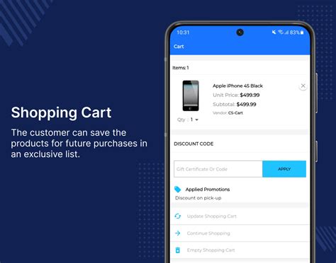 CS Cart Multi Vendor Marketplace Mobile App Open Source IOS Android App Builder WebKul