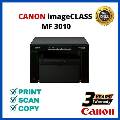 🔥ready Stock🔥 Canon Imageclass Mf3010 Laser Printer Canon Printer