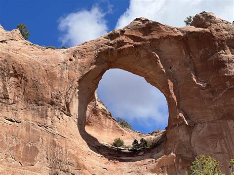 Window Rock Navajo Tribal Park Shaped By The Loom