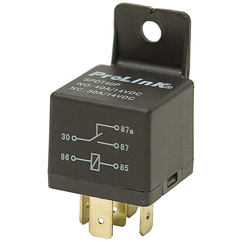 12 Volt Dc Spdt 40 Amp Relay Spdt40p Dc Relays Contactors And Solenoids
