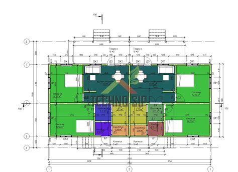Заказать проект дома из СИП панелей Новоселки 121 м² 17 6х7 7 м 1