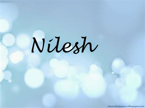 Nilesh Name Wallpapers Nilesh ~ Name Wallpaper Urdu Name Meaning Name