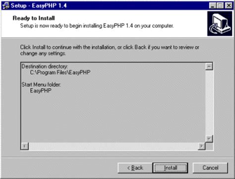 Drupal Easyphp Installation Catholictree