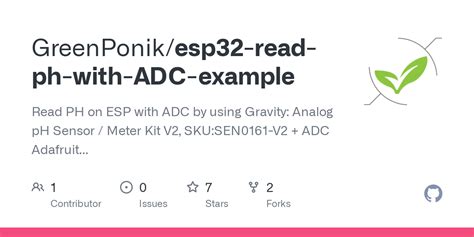 GitHub GreenPonik Esp Read Ph With ADC Example Read PH On ESP With ADC By Using Gravity