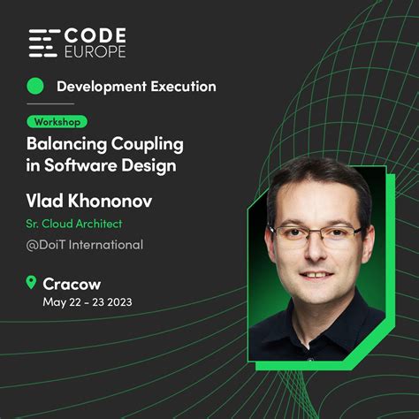 Code Europe On Linkedin Codeeurope23 Cracow It Domaindrivendesign