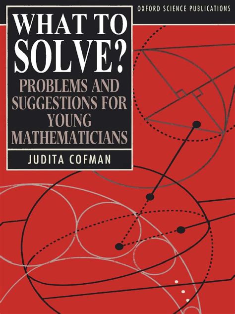 Judita Cofman What To Solve Problems And Suggestions For Young