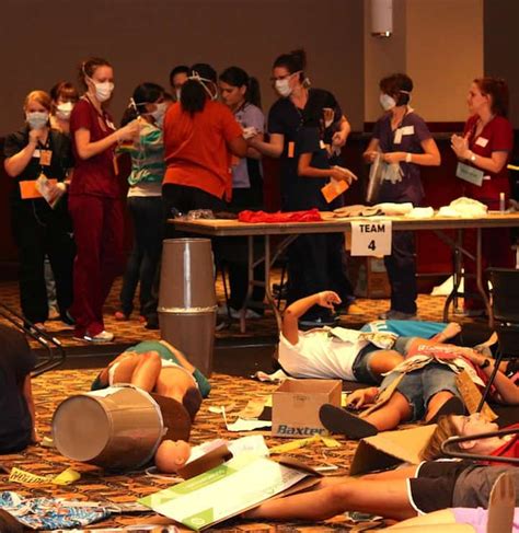Mock Disaster Drills To Prepare First Responders Ut Social Work