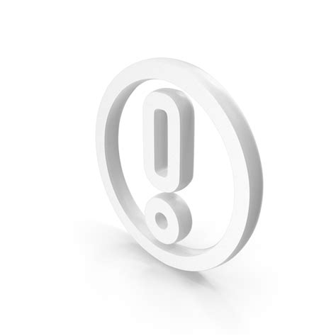 White Exclamation Mark Icon Png Images And Psds For Download Pixelsquid