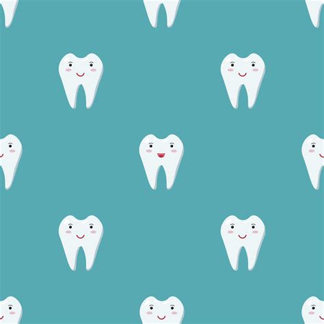 Cute Tooth Background