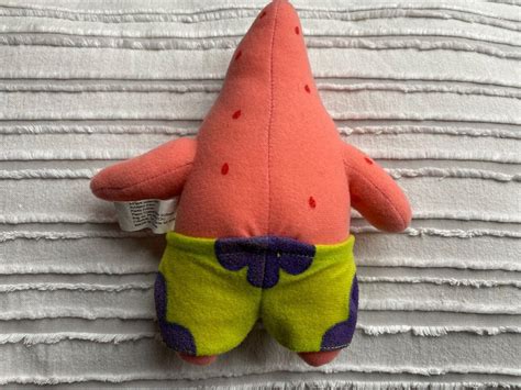 Patrick Star Plush 2000 Spongebob Vintage Viacom Nickelodeon 8 In