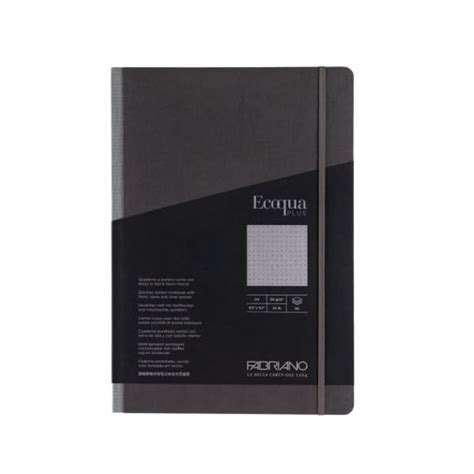 Ecoqua Plus Fabric Bound Notebook Dotted Risd Store