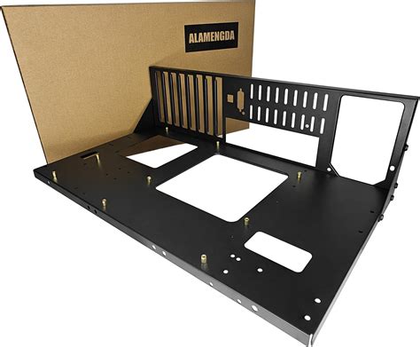 Ocpc Hydra Italy Mini Itx Open Air Pc Case Black Stainless Steel Frame With