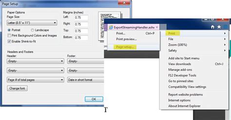Remove Header And Footer While Printing Documents From Webaccess