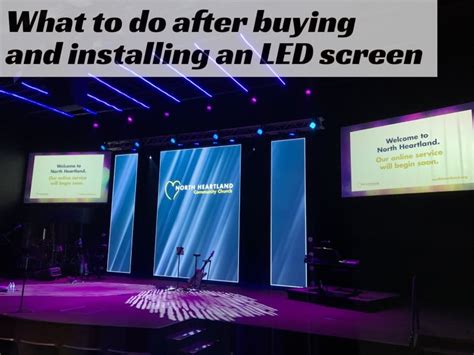 What Structure To Use For Your LED Screen Led Screen Solutions Indoor Outdoor Led Video Wall