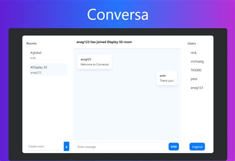 Github Nick Giannini Conversa