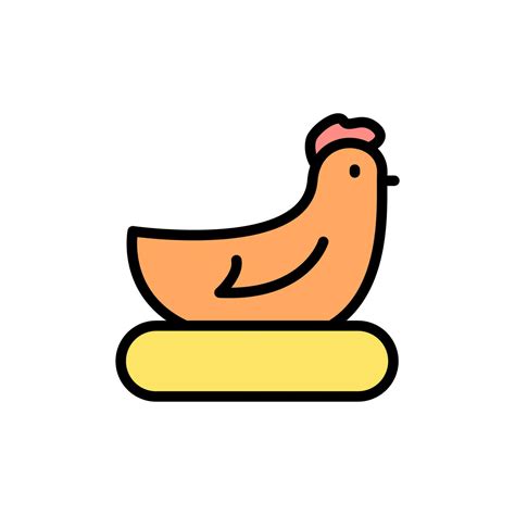 Hen Nest Vector Icon 22765459 Vector Art At Vecteezy