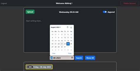 github abhiraj860 note taking application