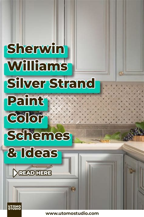 Sherwin Williams Silver Strand Paint Color Schemes Interior Paint