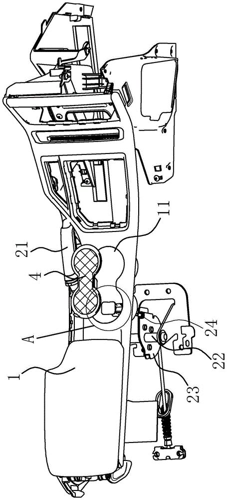 汽车副仪表台总成的制作方法