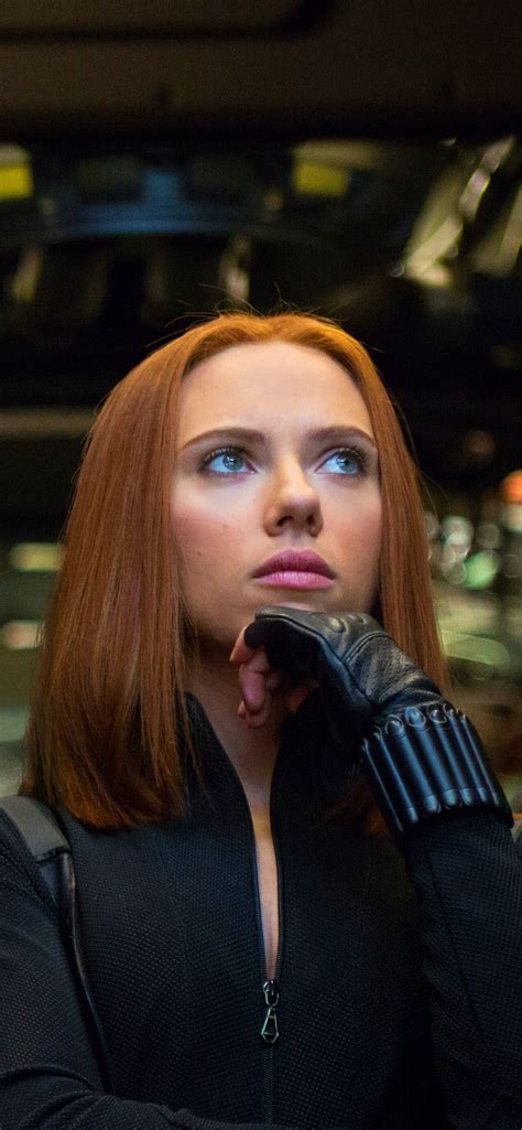 Movie Captain America The Winter Soldier Black Widow Scarlett Johansson 1170x2532 Phone Hd