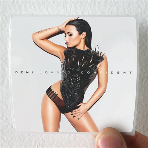 Demi Lovato Confident 4 Album Cover Sticker