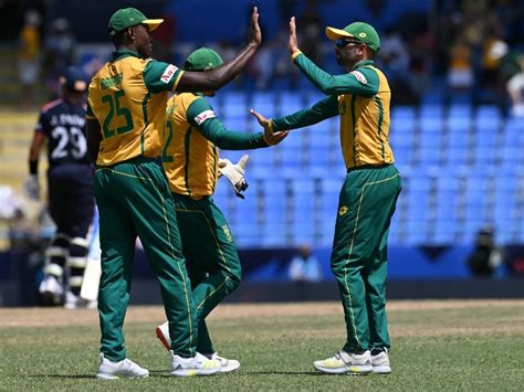 South Africa Clinch 18 Run Win Over Spirited Usa In T20 World Cup Super