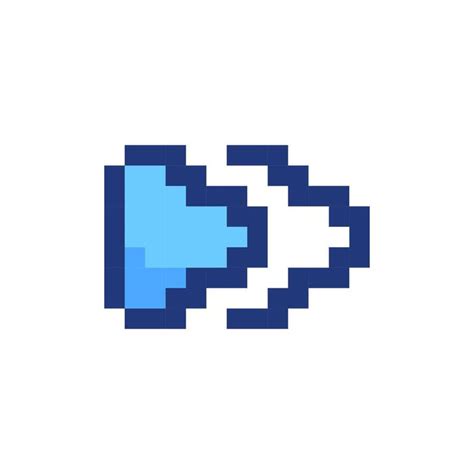 Pixel Play Button Vector Art Icons And Graphics For Free Download