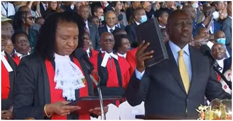 Kasarani Stadium Ungovernable As Martha Koome Administers Oath To