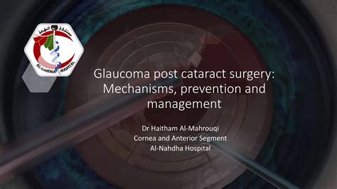 Glaucoma Post Cataract Surgery Pdf