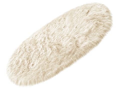 Everly Quinn Mar Vista Solid Color Machine Woven Faux Sheepskin Area