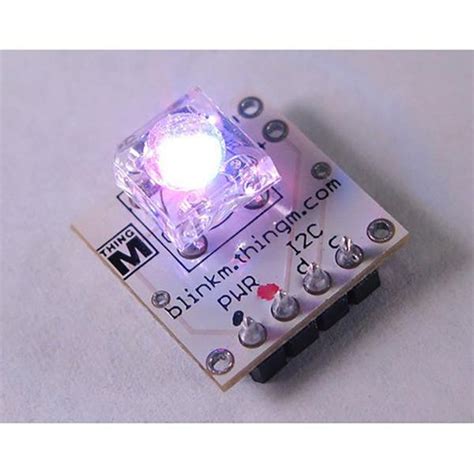 BlinkM I2C Controlled RGB LED Opencircuit